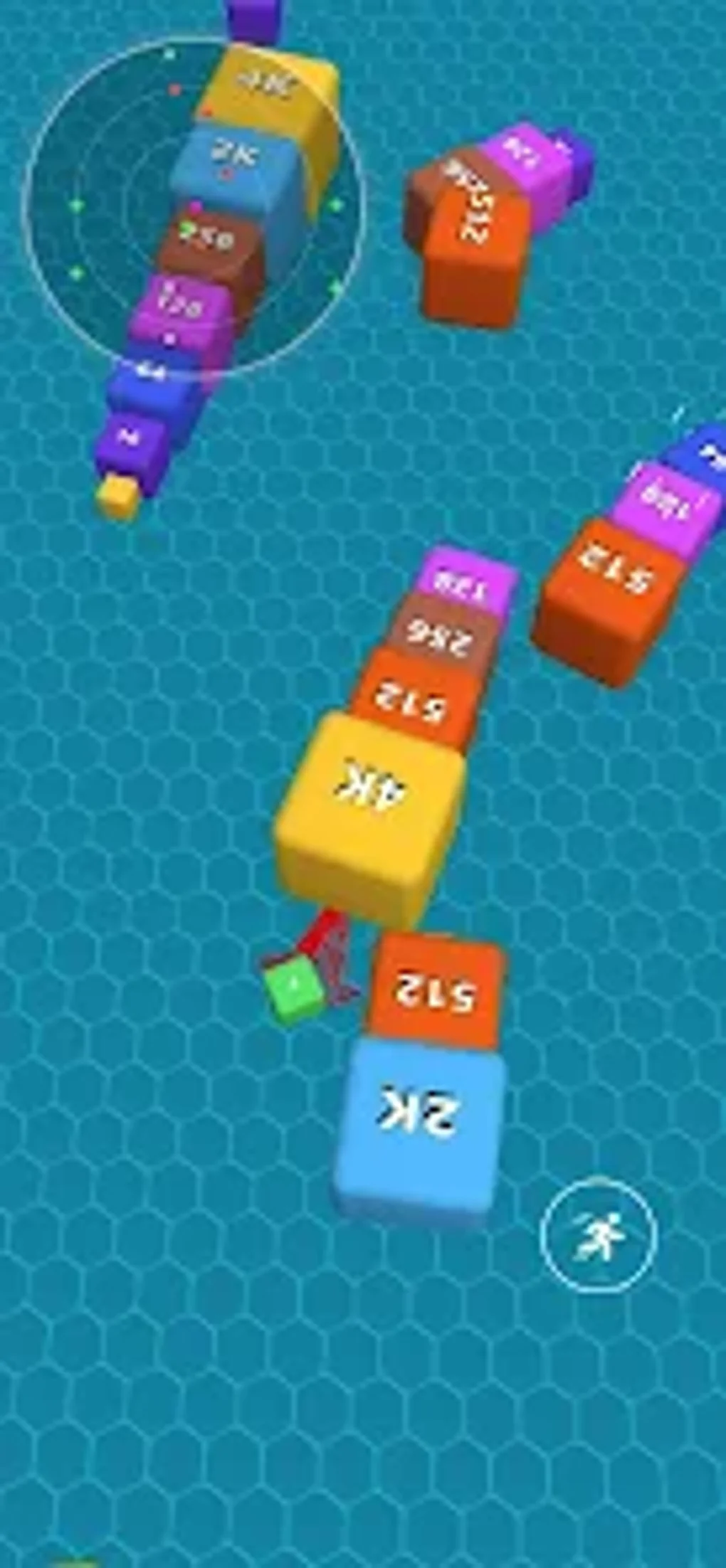 2048 Snake : Number Cube Snake para Android - Descargar