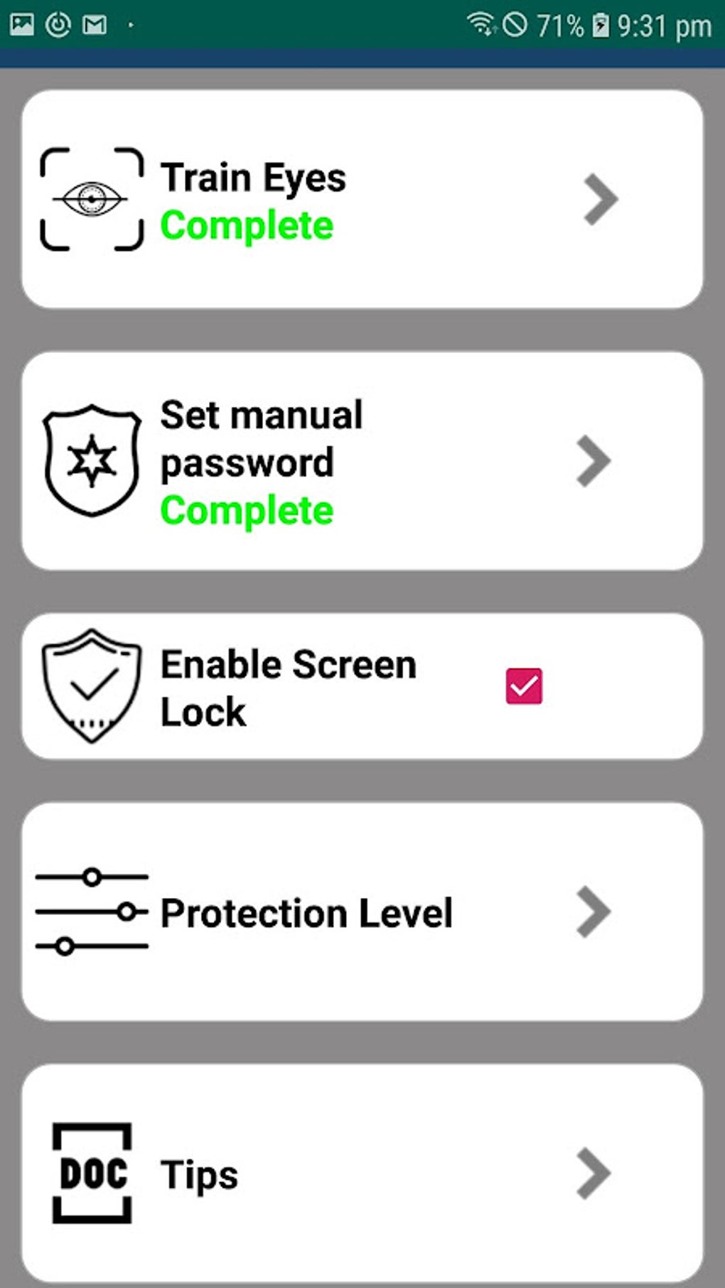 Eye Lock Screen APK per Android - Download