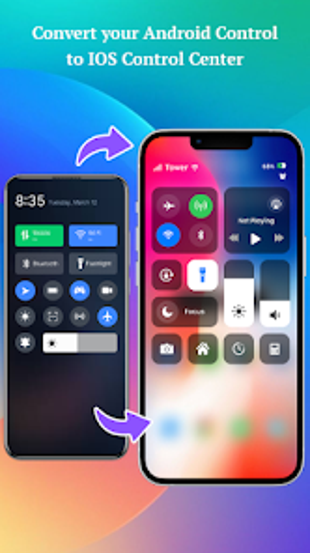 Control Center - IOS Style para Android - Descargar