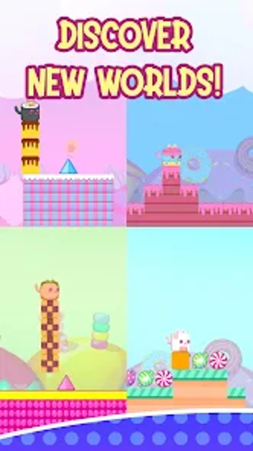 Stacky Cat kawaii runner Game for Android - Download