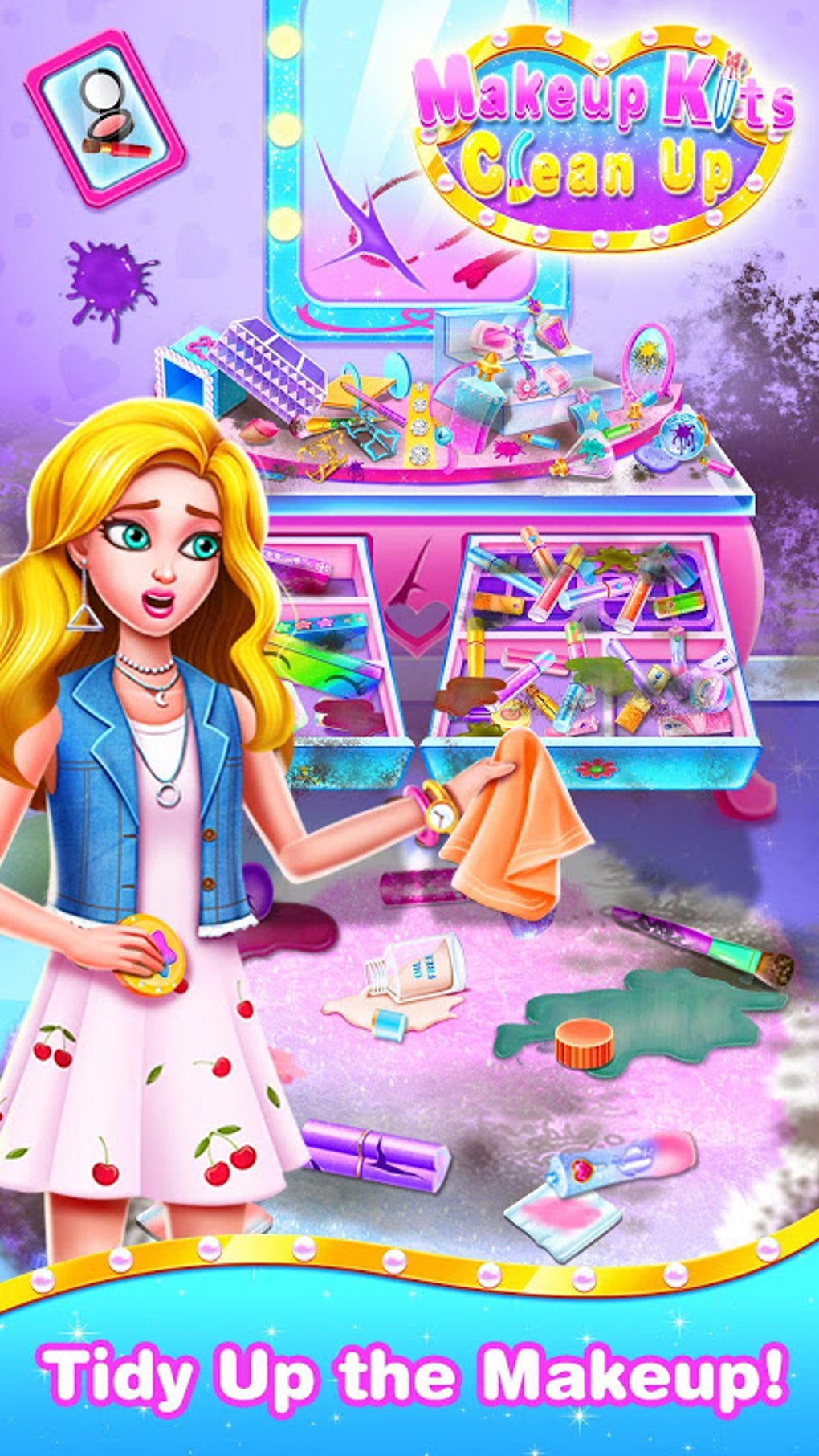 Makeup Kit Cleaning – Makeup Games for Girls for Android - Download