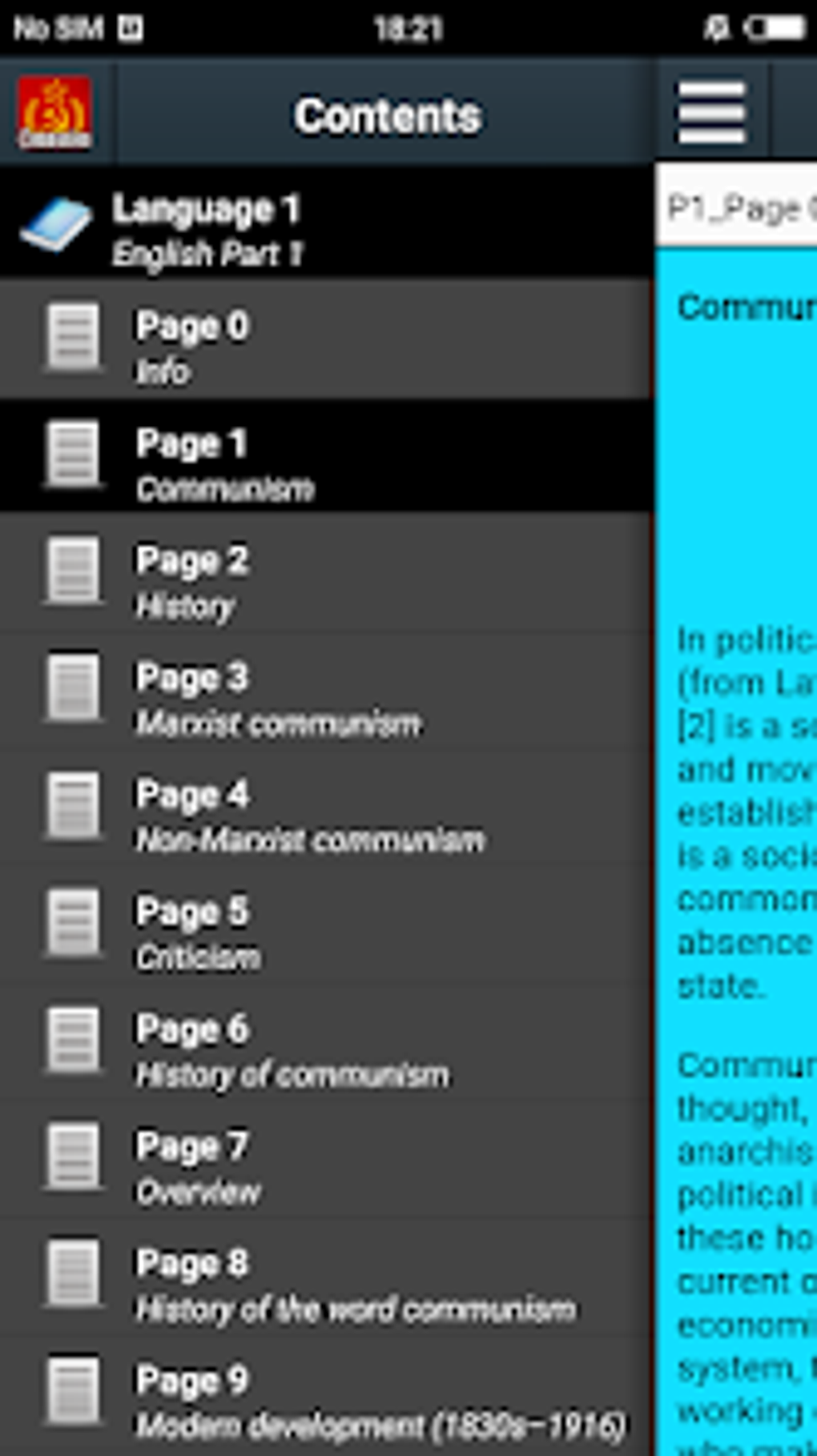 History of communism para Android - Descargar