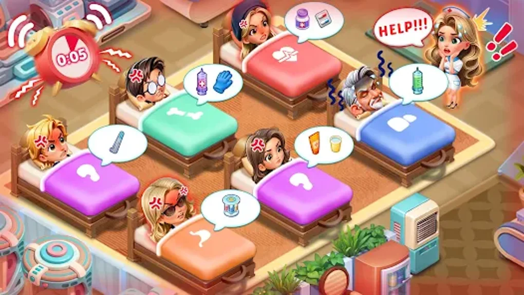 Android 용 Nurse Rush:Clinic Game - 다운로드