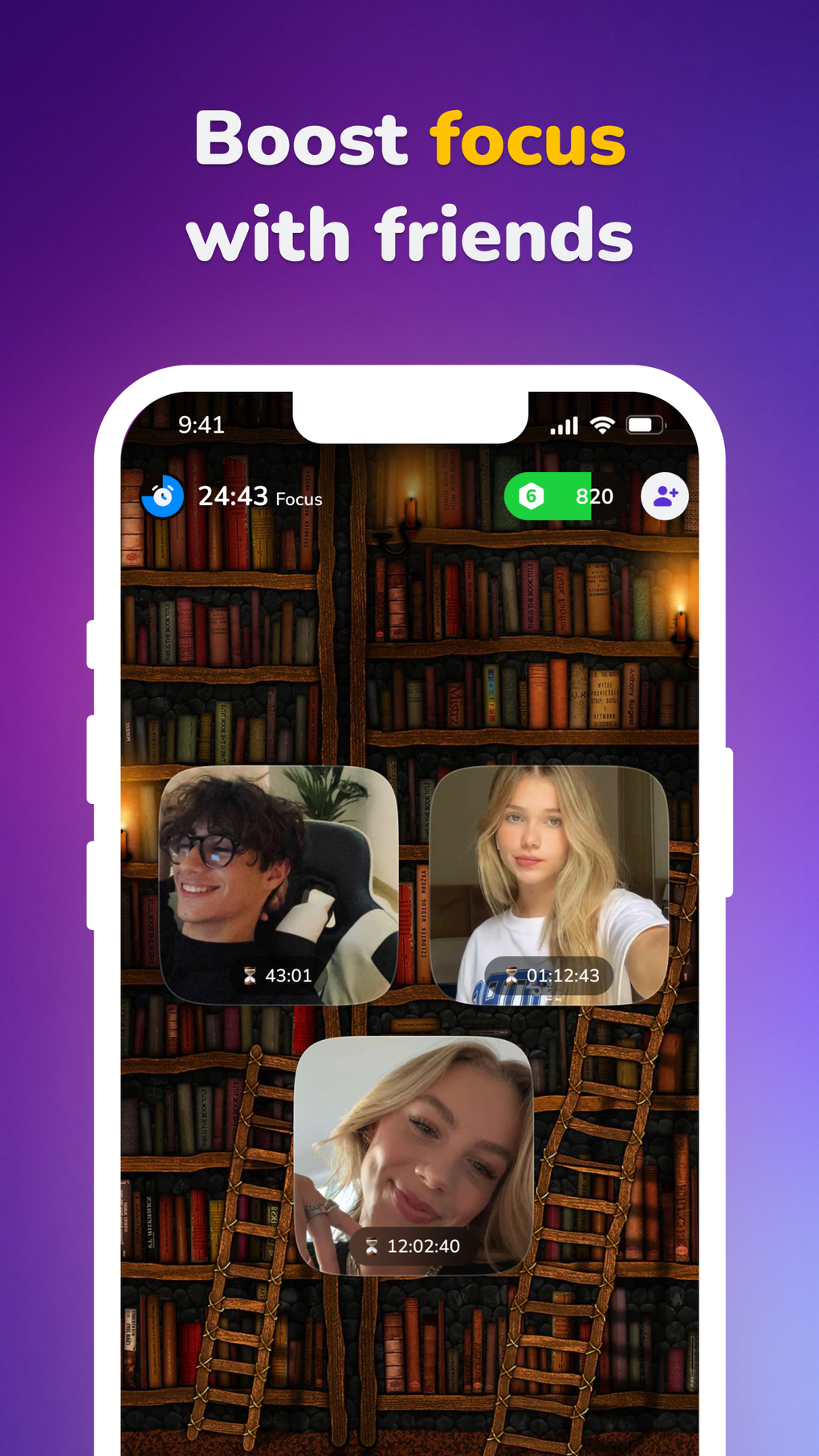 Studyverse: Study Together para iPhone - Descargar