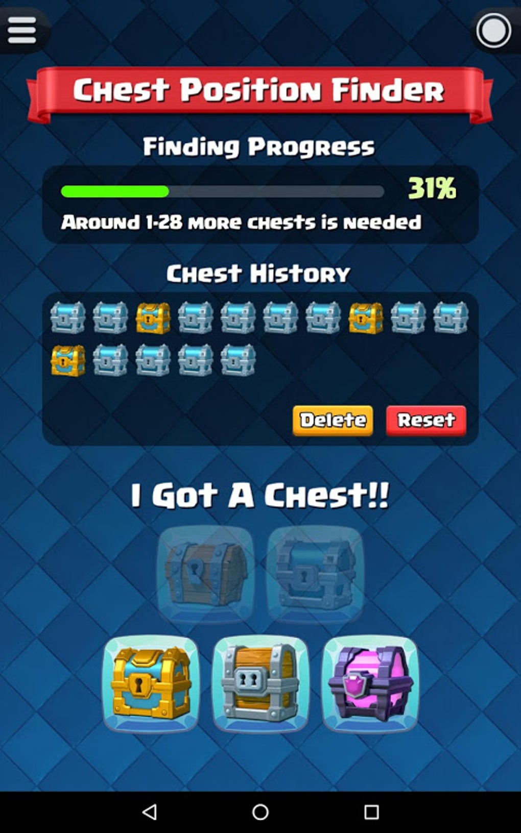 Chest Tracker for Clash Royale APK para Android - Descargar