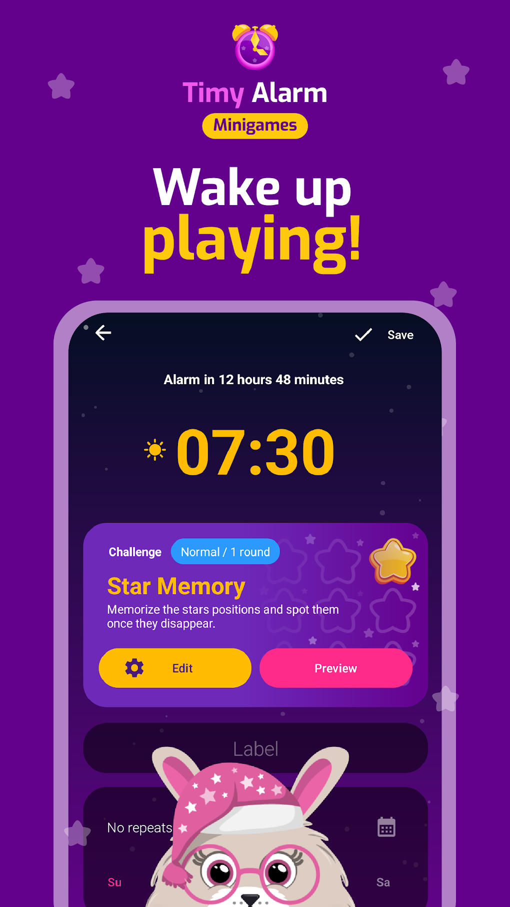 Timy Alarm - Minigames for Android - Download