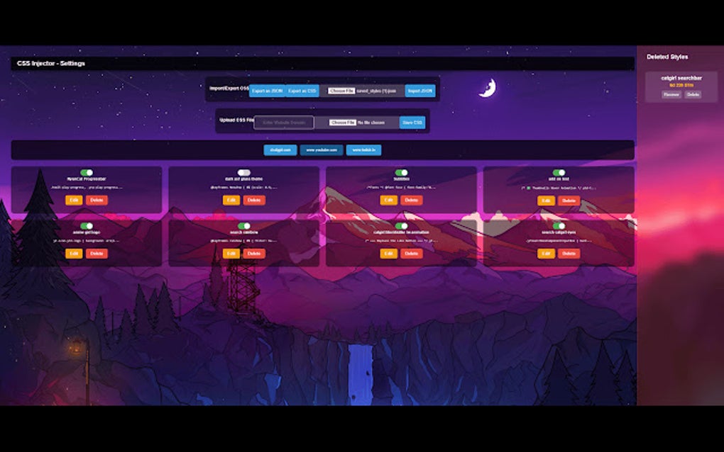Ultimate CSS Injector para Google Chrome - Extensión Descargar