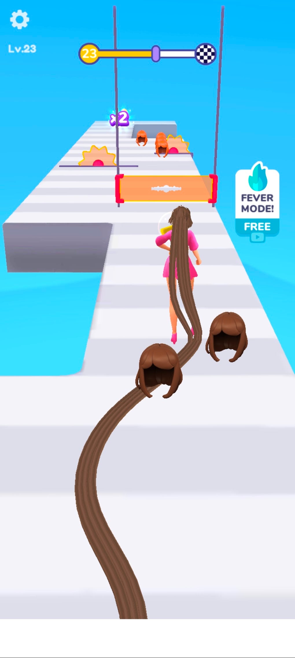 Hair Challenge Runner Run Rush for Android - Download