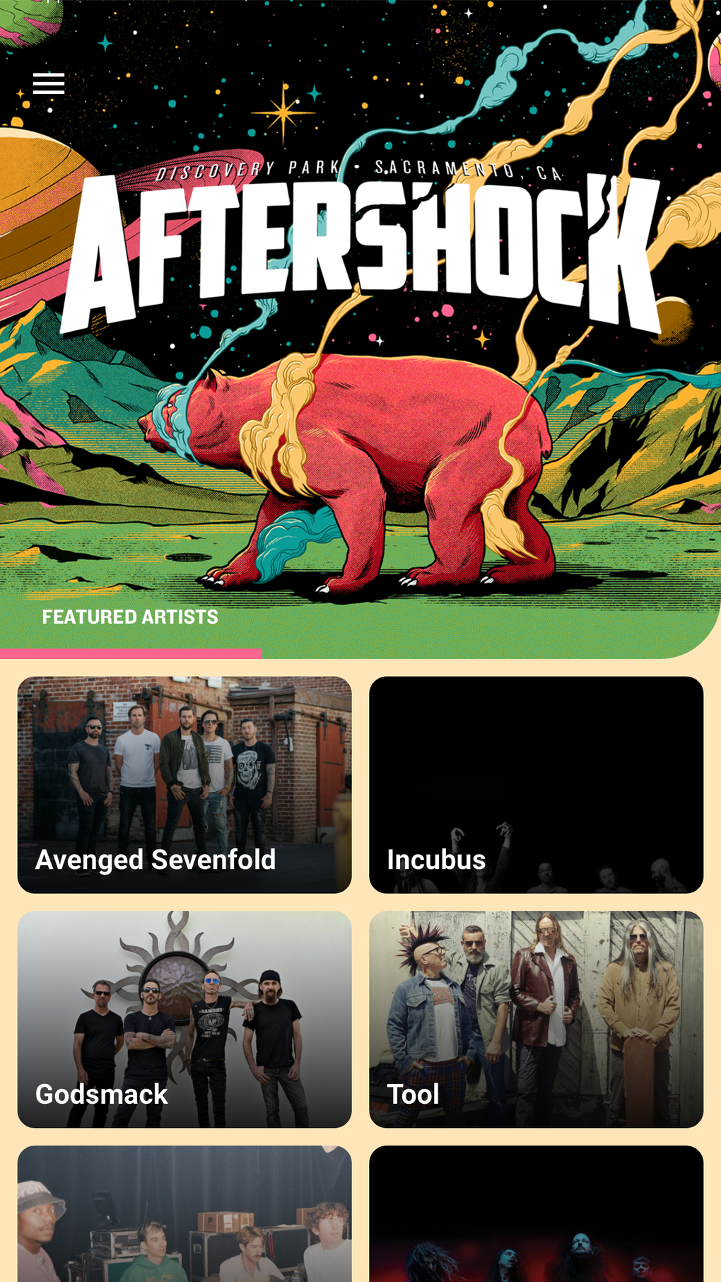 Aftershock Festival for iPhone - Download