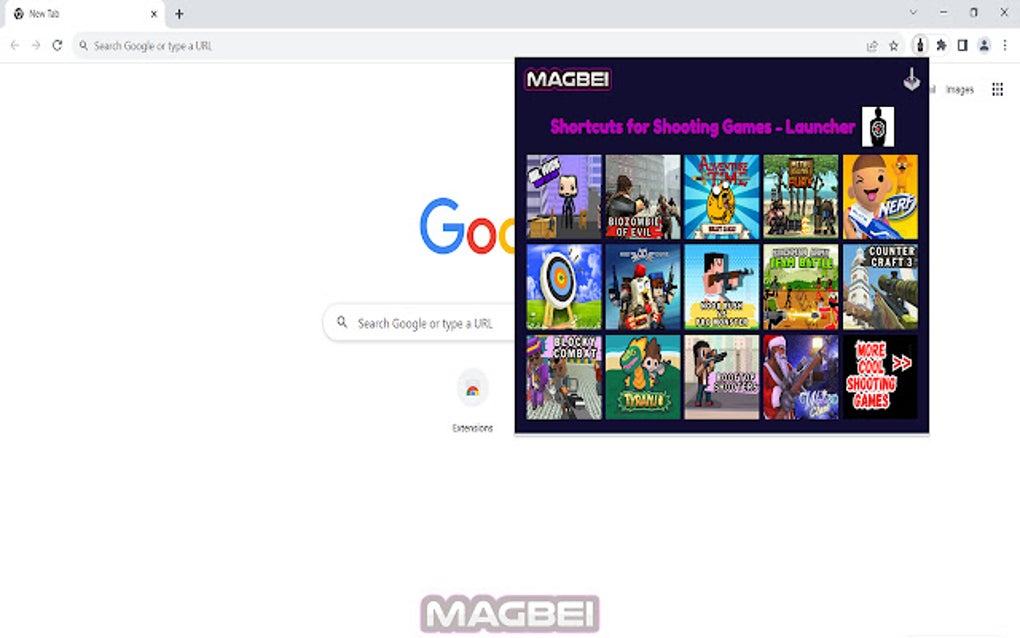 Shortcuts for Shooting Games - Launcher para Google Chrome - Extensión Descargar