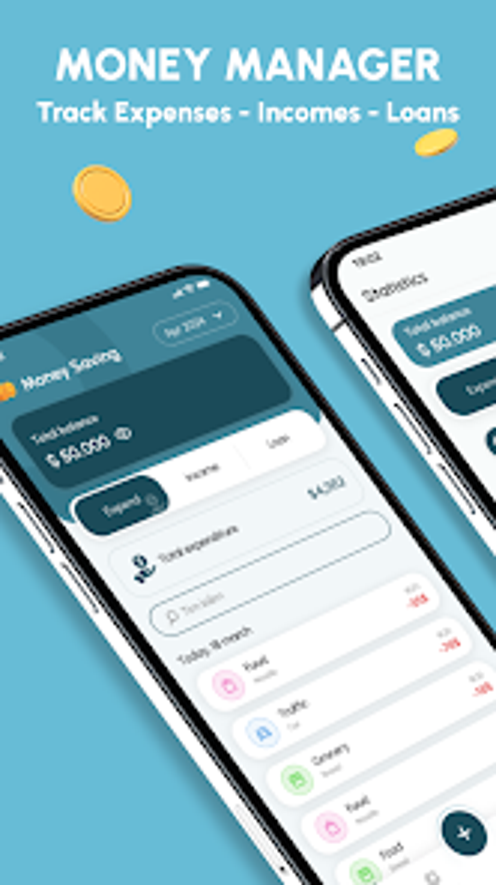 Saving Money - Budget Expense pour Android - Télécharger