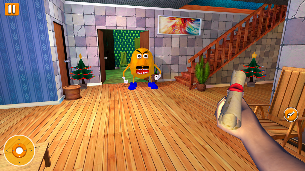Angry Potato Neighbor House 3D for iPhone - Download
