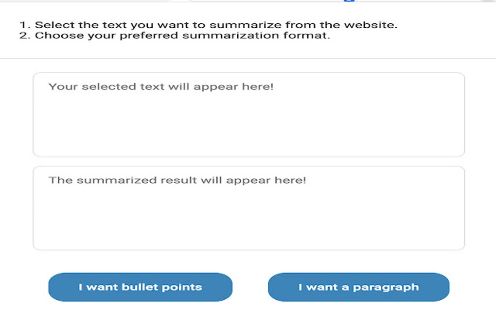 Smart Summarizer for Google Chrome - Extension Download