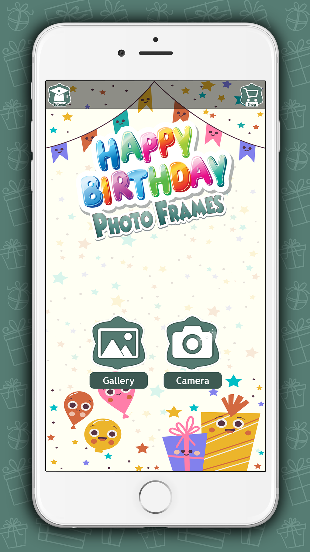 Happy Birthday Photo Frames para iPhone - Descargar