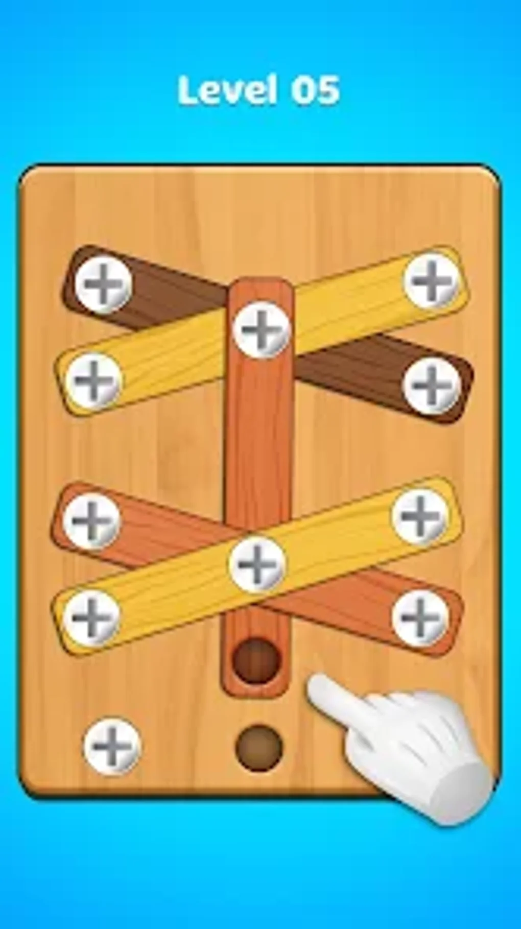 Unscrew Wood Puzzle Nut Bolt for Android - Download