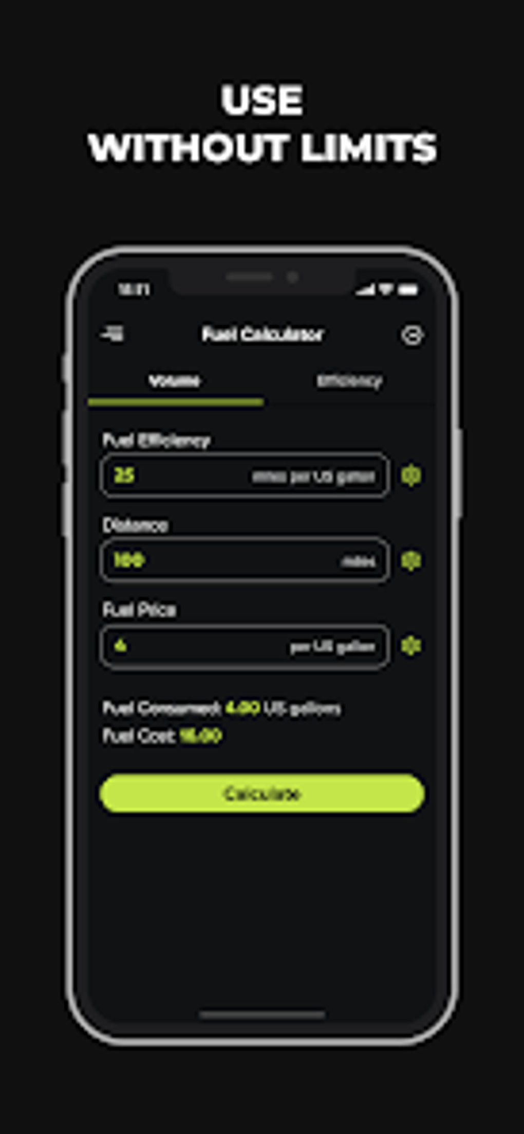 Fuel Calculator para Android - Descargar