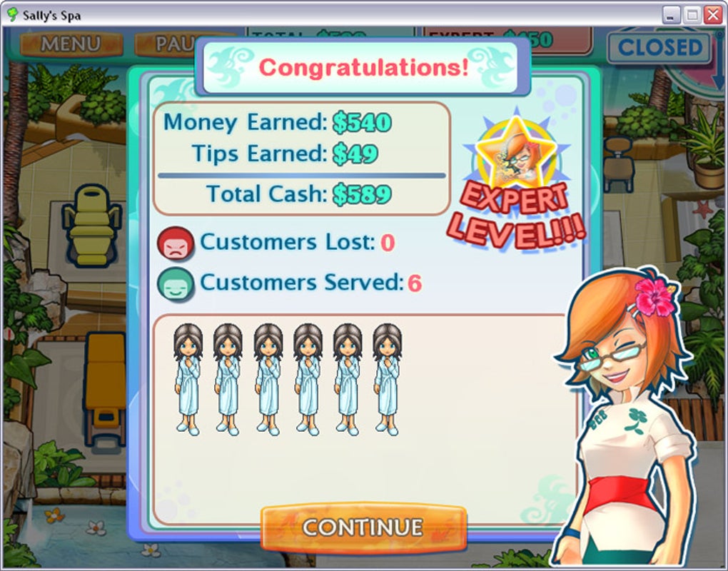 Sally's Spa - Download