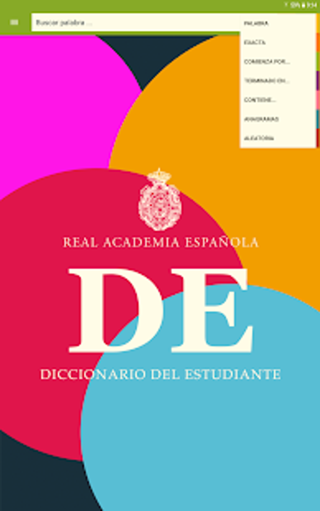 Diccionario del estudiante para Android - Descargar