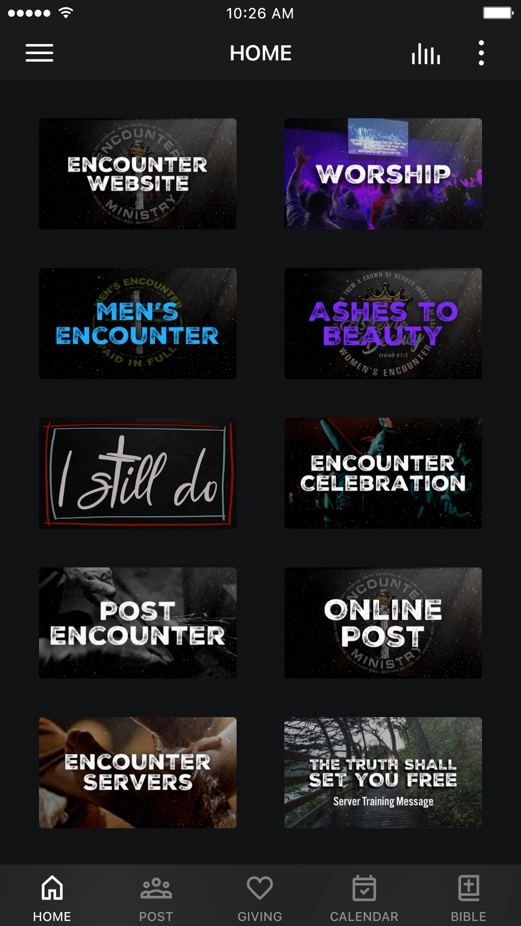 Encounter Ministry for iPhone - Download