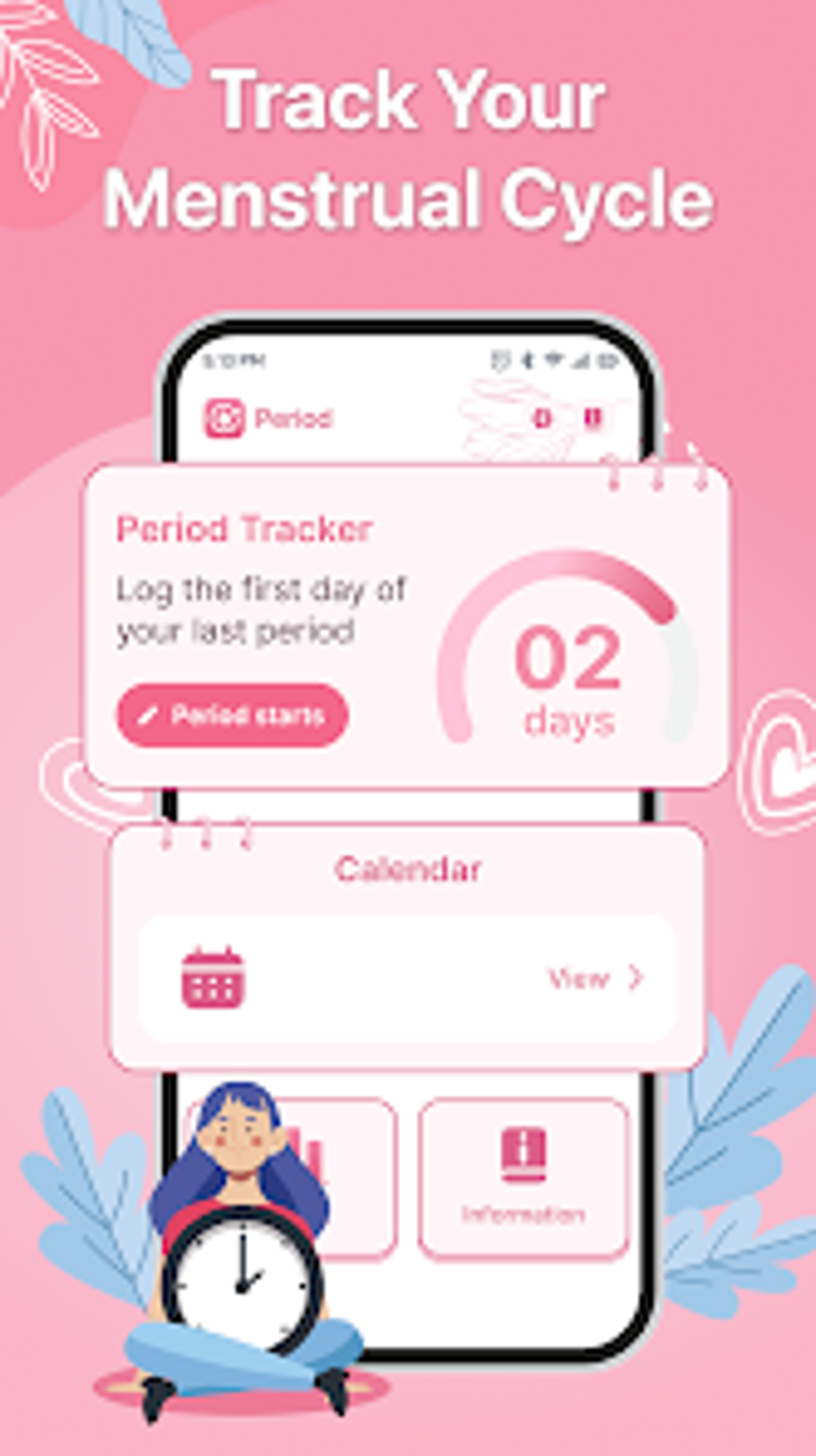 Moona: Period Tracker Cycle per Android - Download