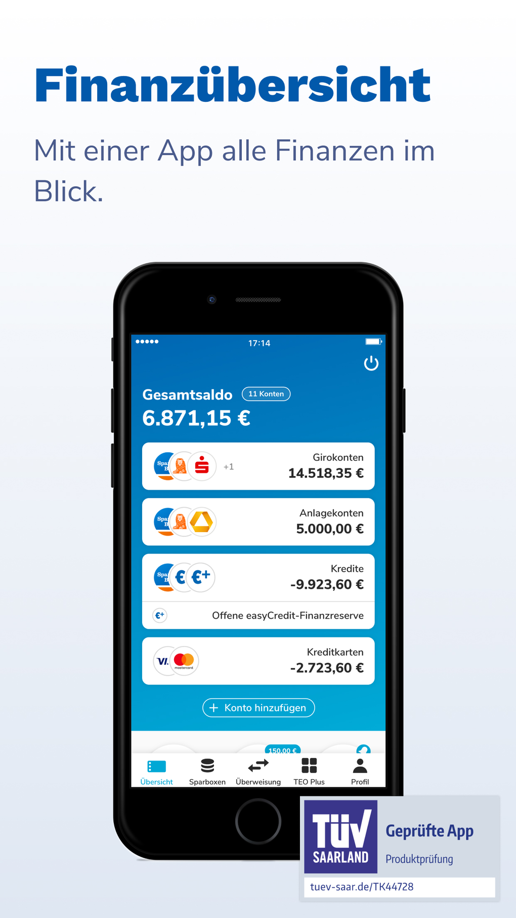 TEO - Das neue Multibanking pour iPhone - Télécharger