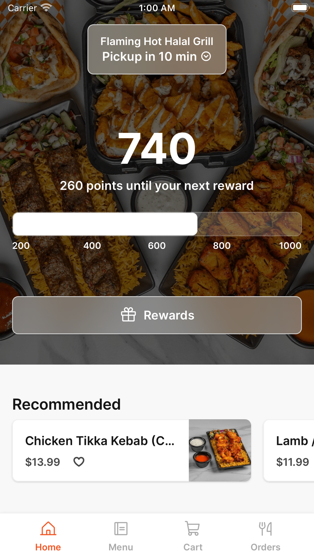 Flaming Hot Halal Grill for iPhone - Download