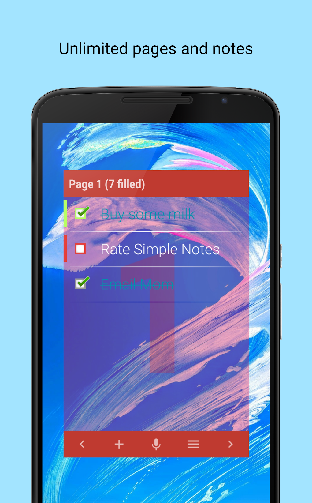 Simple Notes Widget for Android - Download