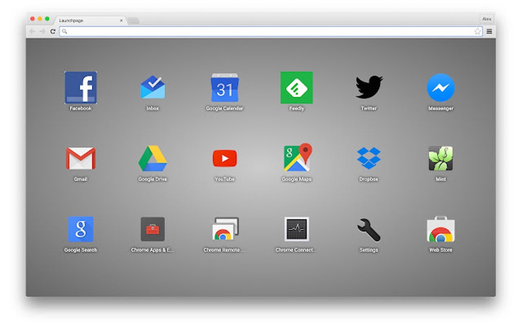 Launchpage para Google Chrome - Extensión Descargar