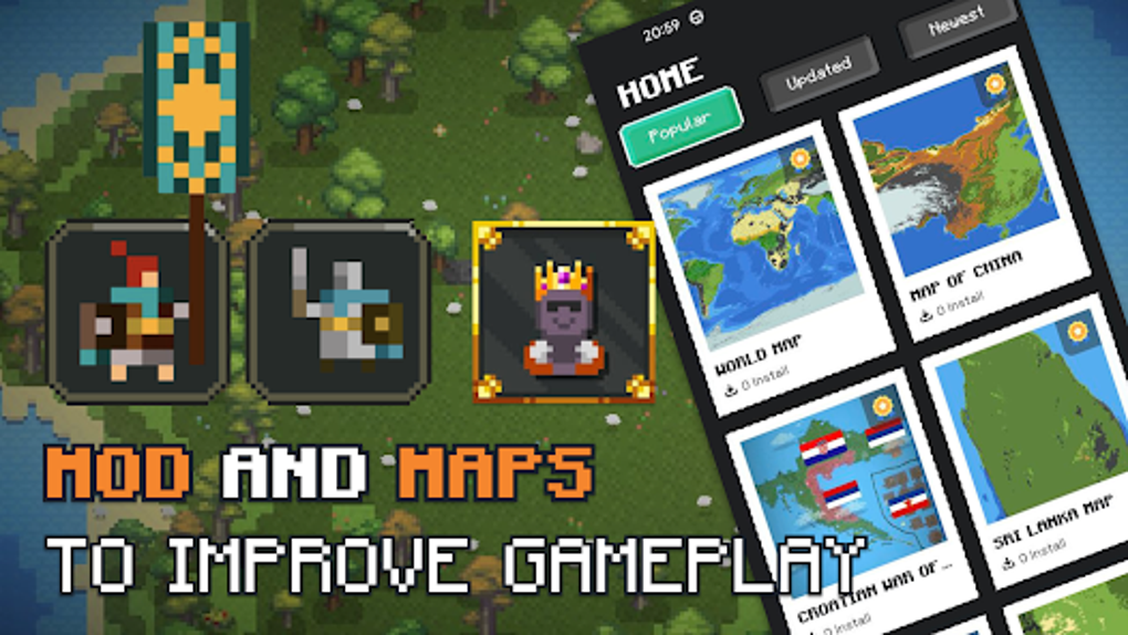 Android için Mods for WorldBox - İndir