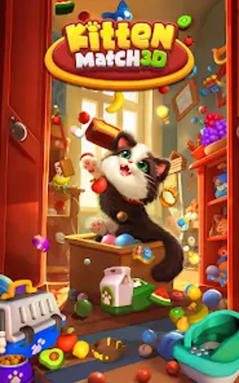 Kitten Match 3D para Android - Descargar