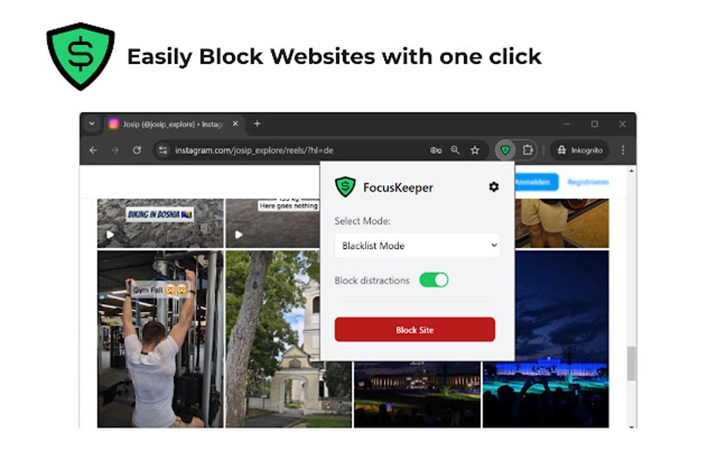 FocusKeeper - Block Distracting Websites, Stay Productive para Google ...