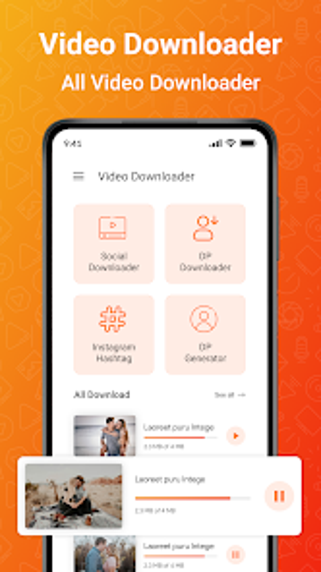 Video Downloder Hd for Android - Download