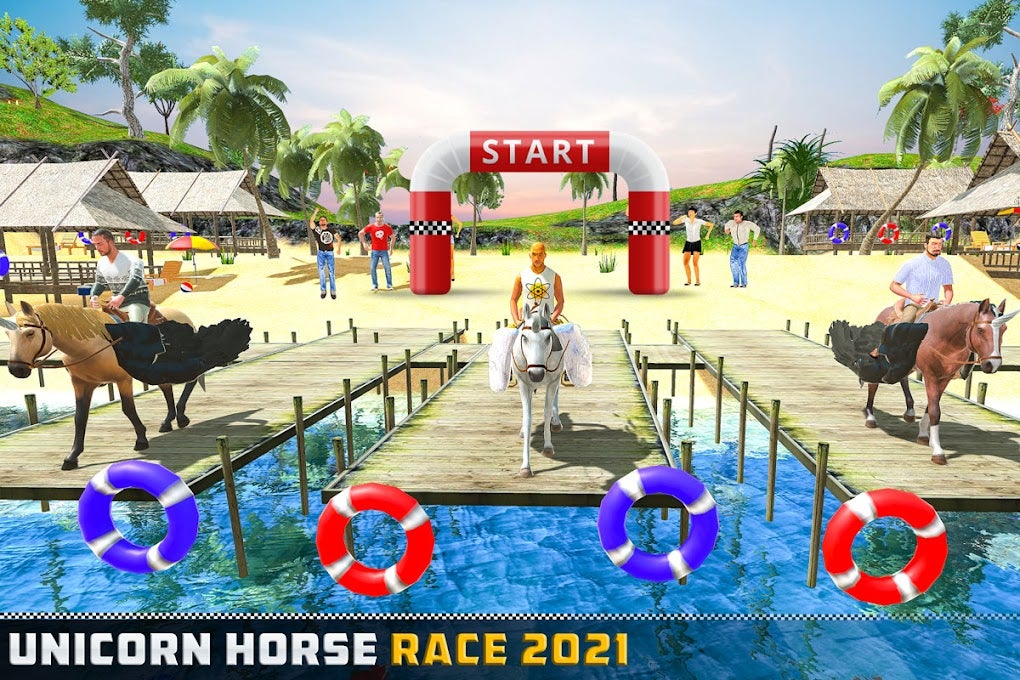 Flying Unicorn Racing 3D for Android - Download