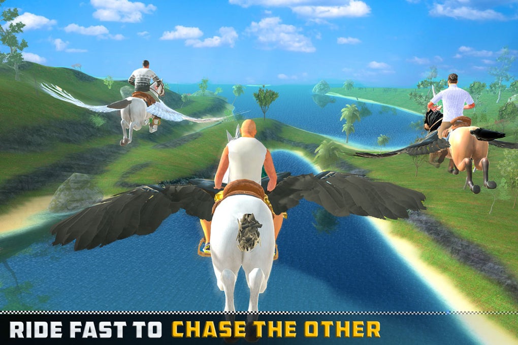 Flying Unicorn Racing 3D for Android - Download