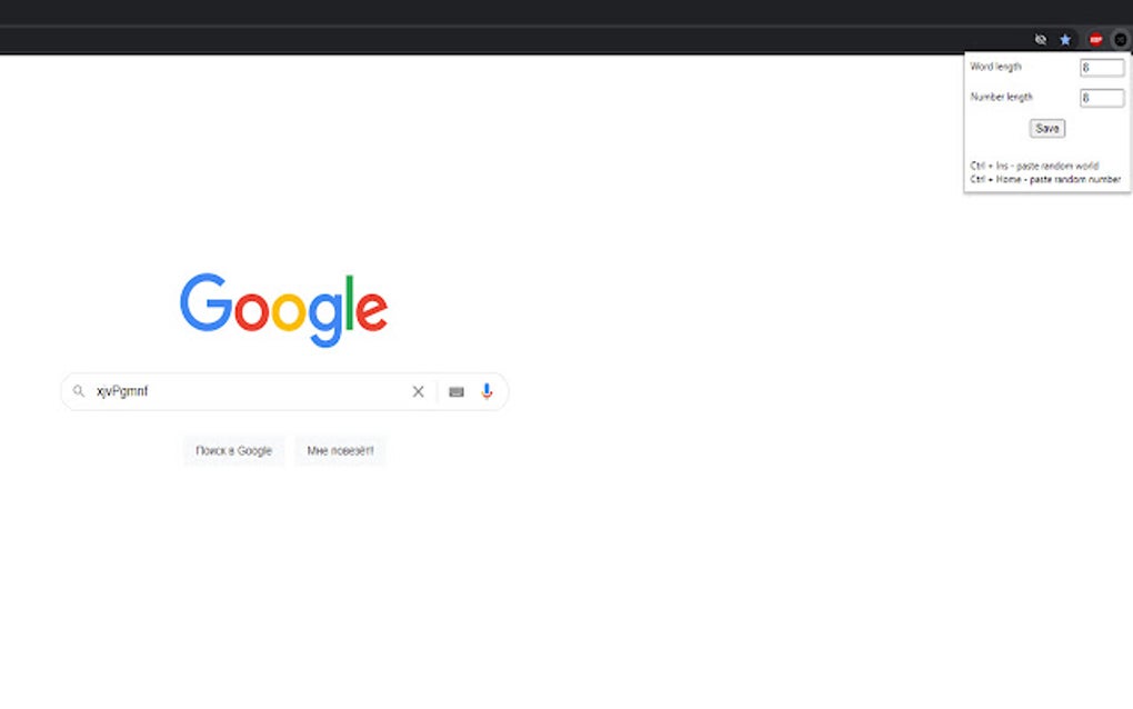 Random Word Paste Google Chrome 용 - 확장 프로그램 다운로드