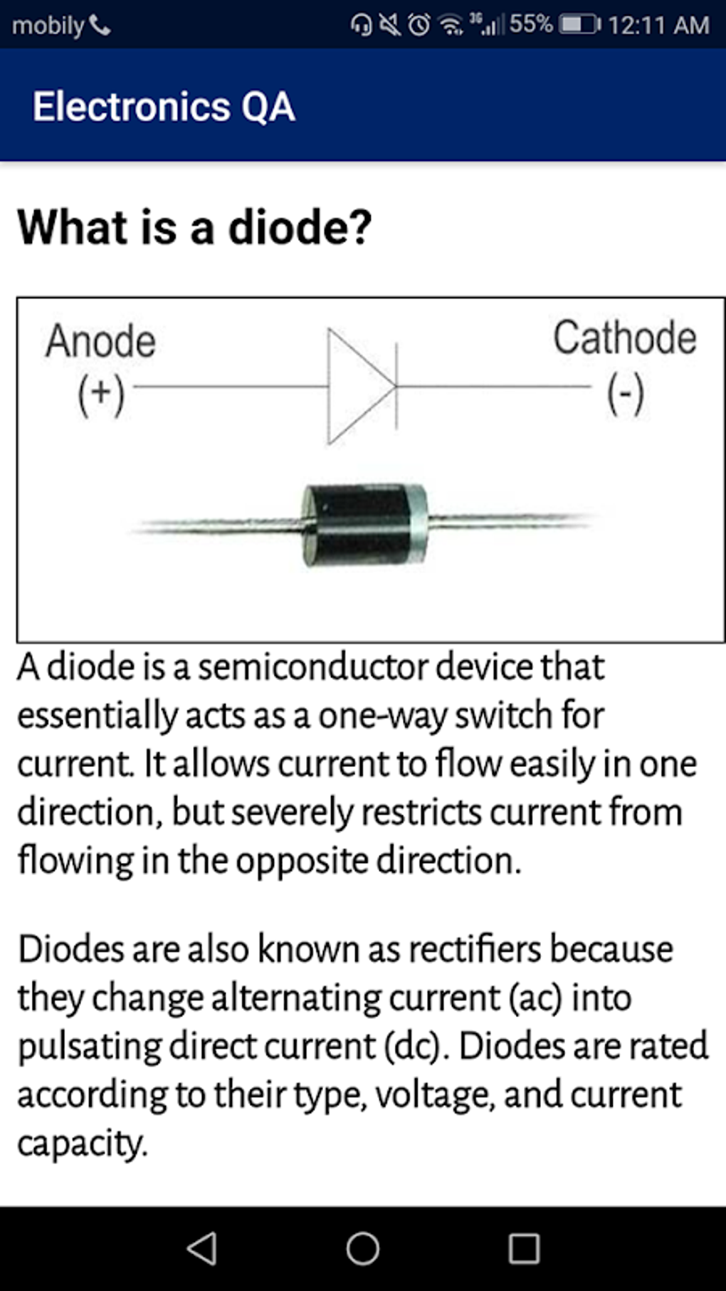 Basic Electronics Questions & Answers Engineering APK for Android ... Basic Electronics Questions & Answers Engineering APK for Android ...