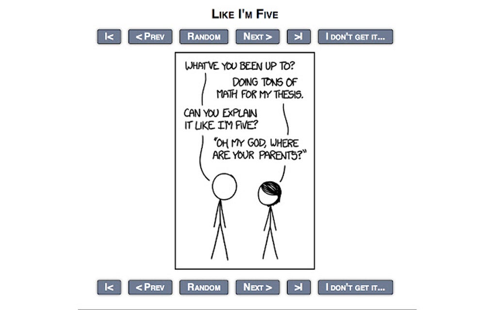 xkcd Explainer Google Chrome 용 - 확장 프로그램 다운로드