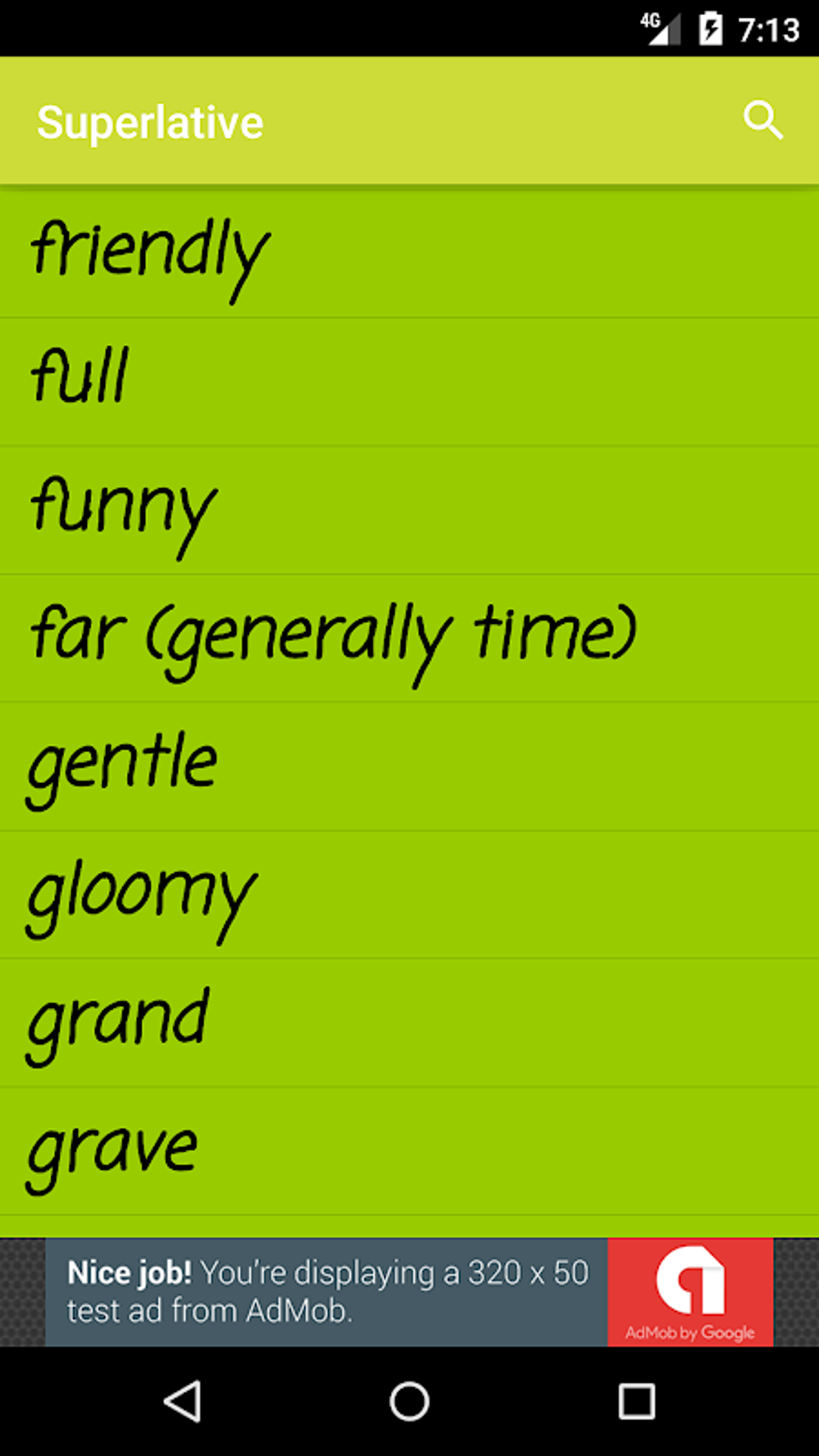 Superlative and Comparative Adjectives APK for Android - Download