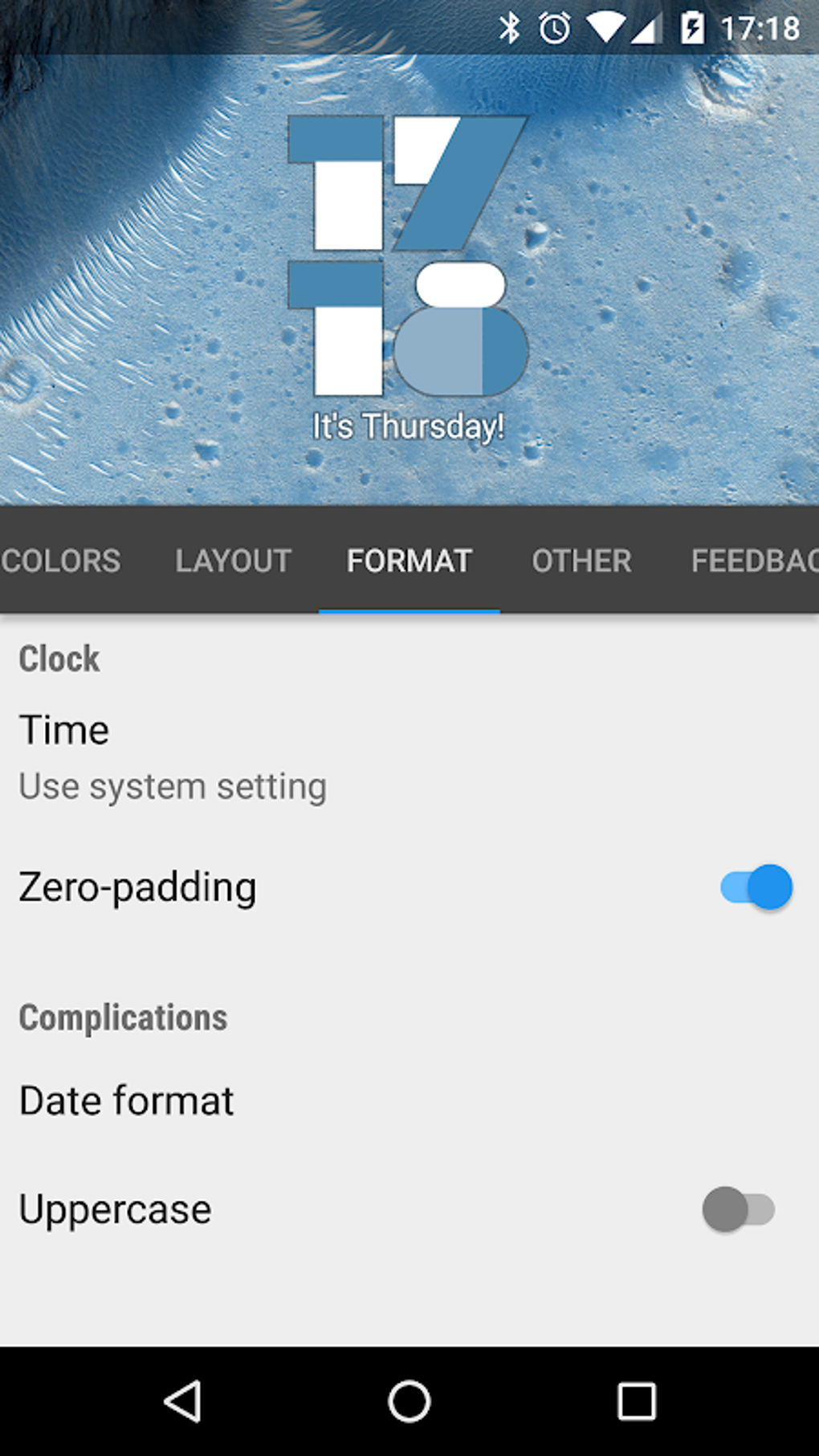 FORM Clock Widget APK For Android Download