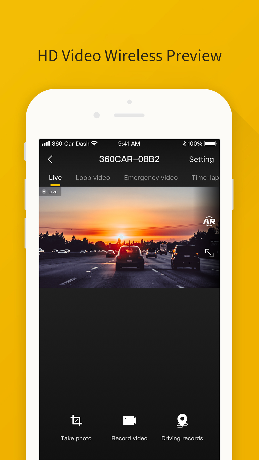 360 Dash Cam for iPhone - Download