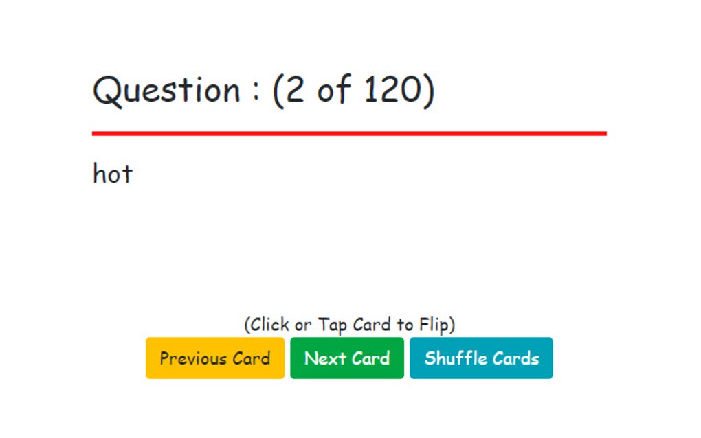 Flash Cards Basic Spanish Flashcards For Google Chrome Extension Flash Cards Basic Spanish Flashcards For Google Chrome Extension