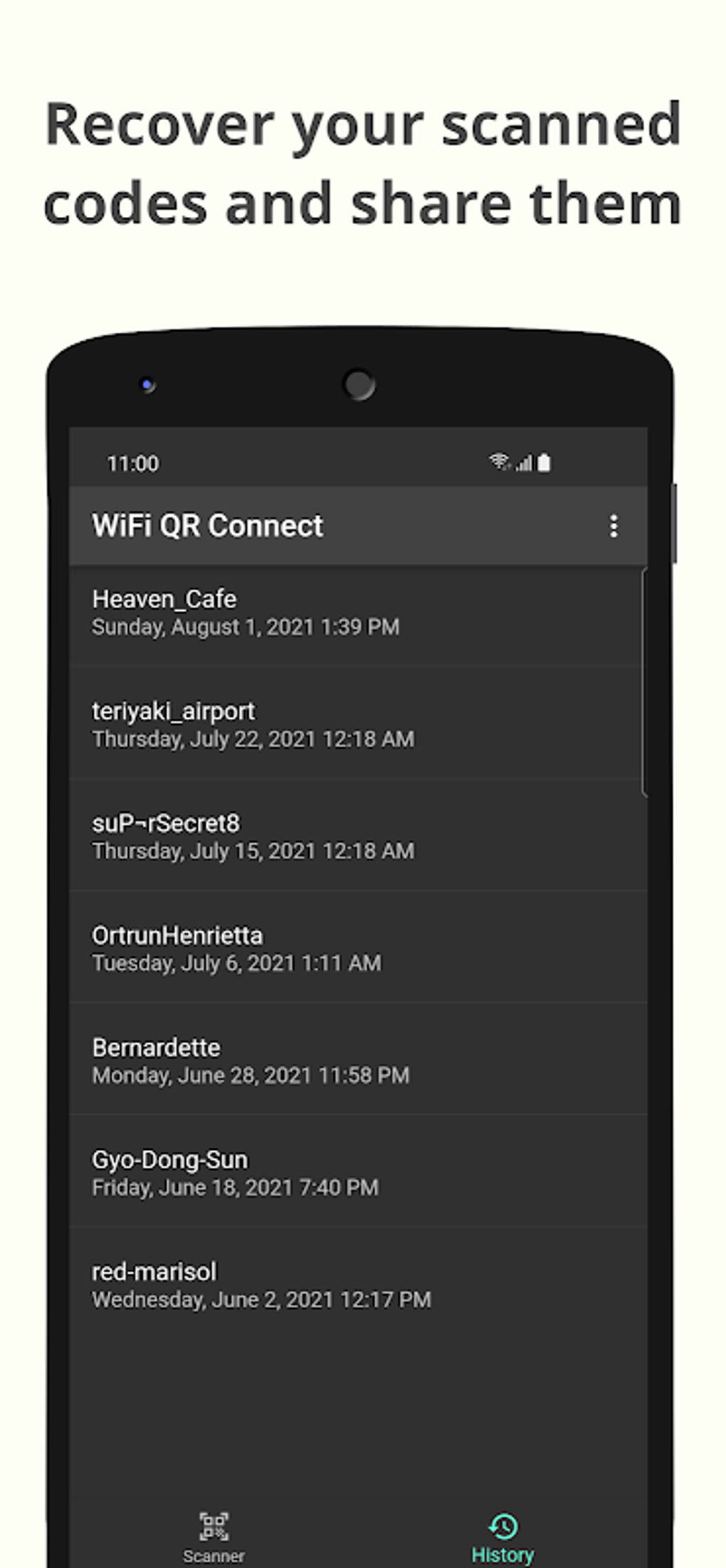 WiFi QR Connect สำหรับ Android - ดาวน์โหลด