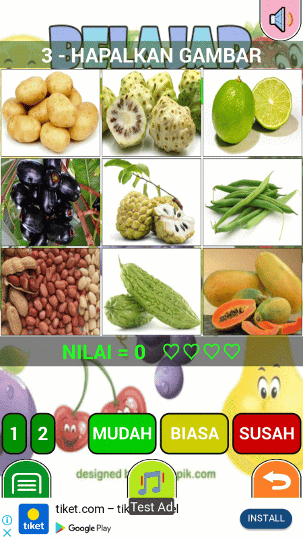 Belajar Buah Dan Sayuran APK for Android - Download