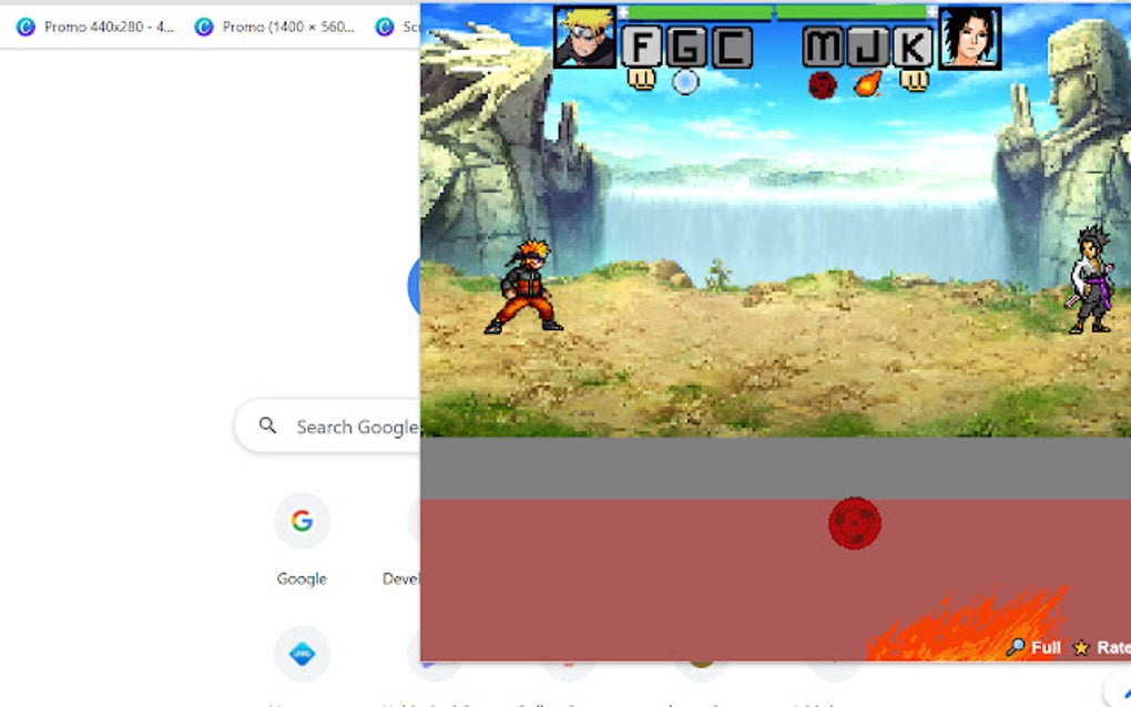 Naruto Ninja Strike Unblocked Game para Google Chrome - Extensión Descargar