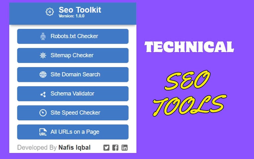 SEO Toolkit - Powerful SEO Tools para Google Chrome - Extensión Descargar