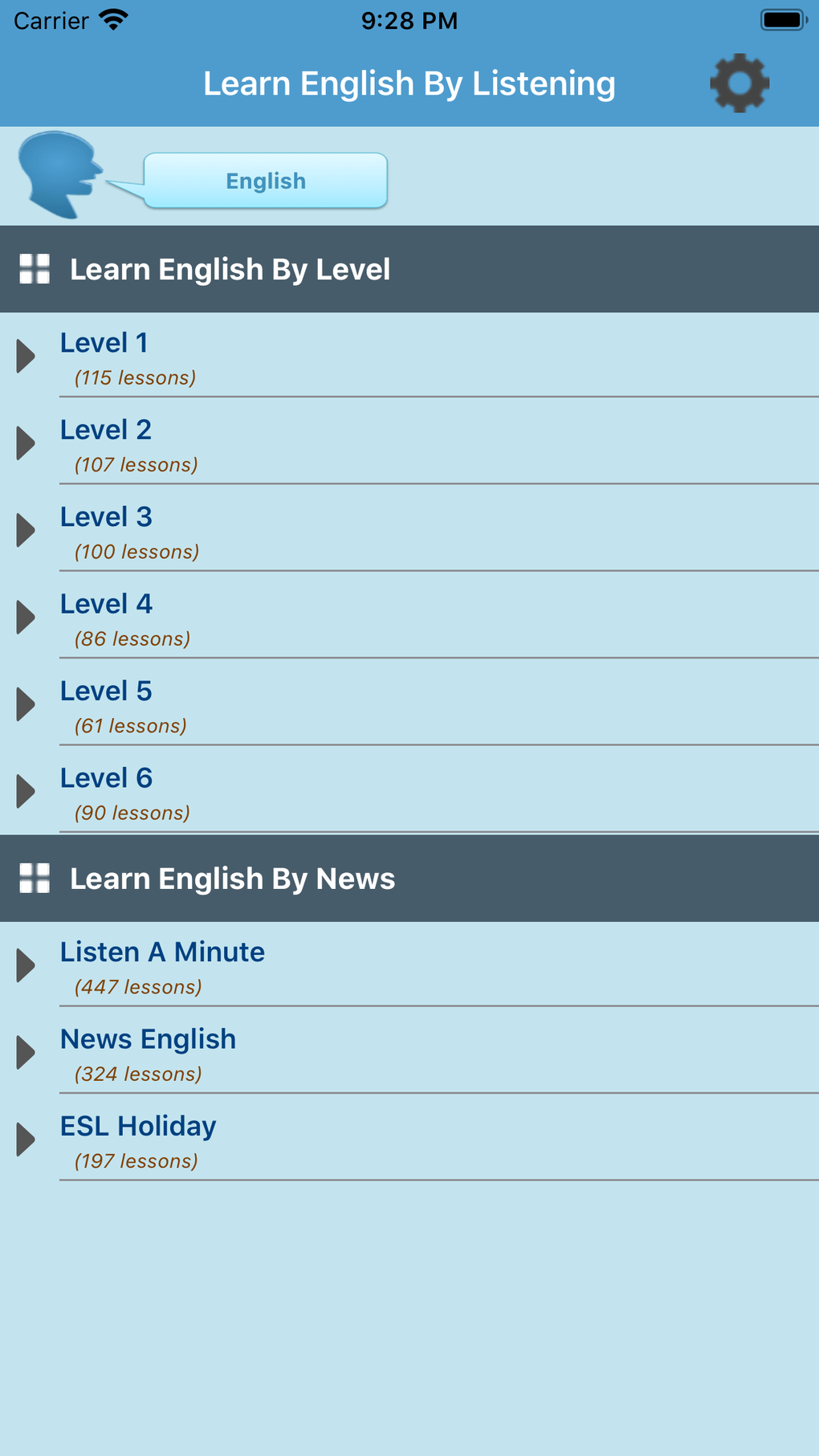 -Learn English By Listening- for iPhone - Download