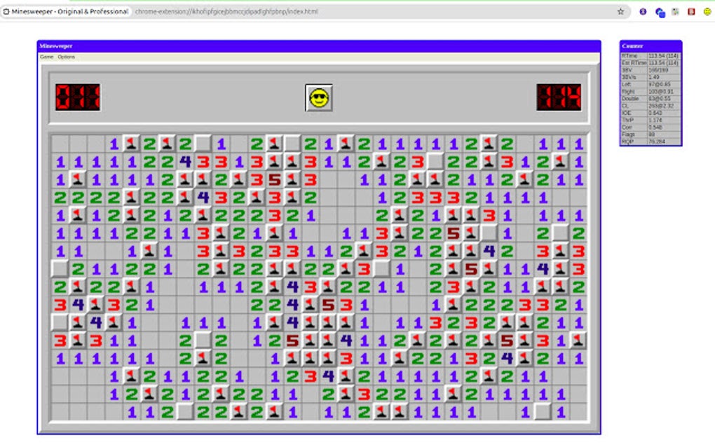 Minesweeper - Original & Professional for Google Chrome - Extension Download
