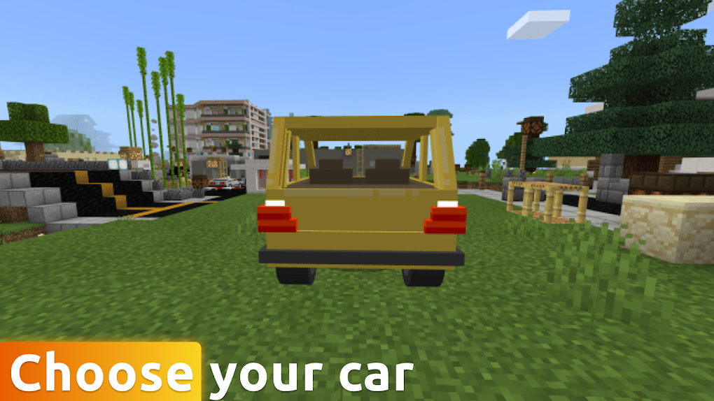 Racing cars for minecraft for Android - Download