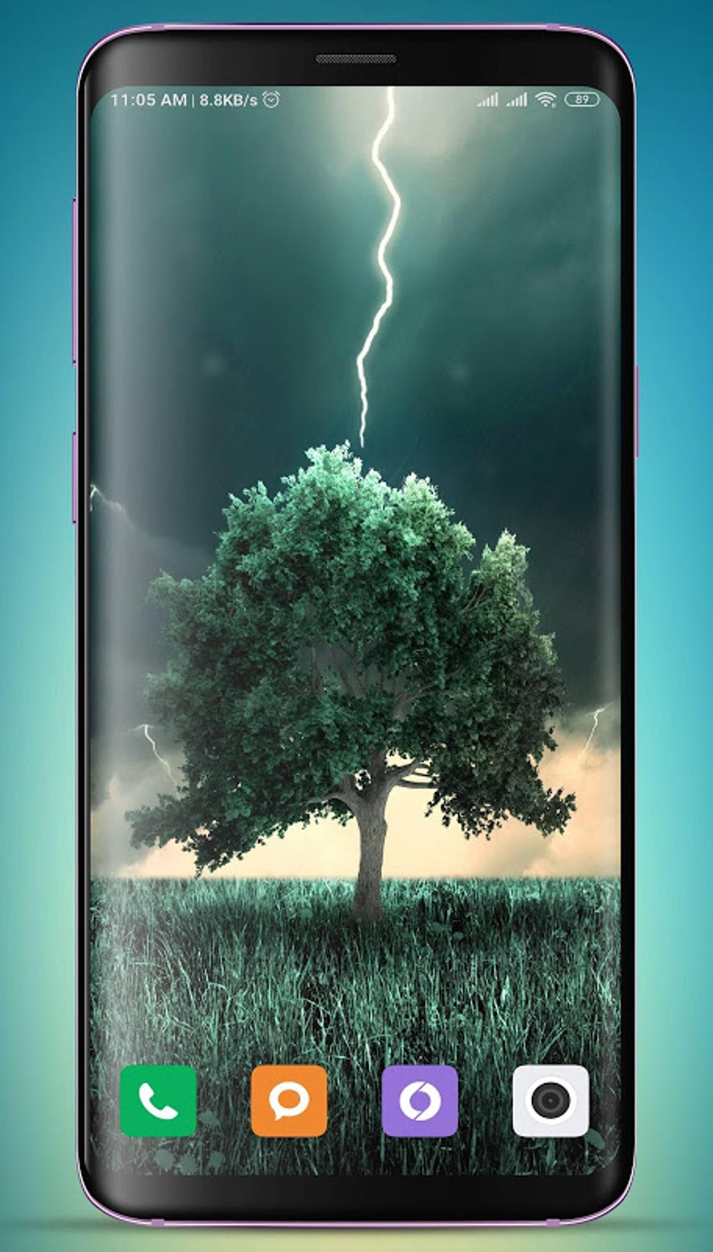 Thunder Storm Lightning Wallpaper HD APK สำหรับ Android - ดาวน์โหลด
