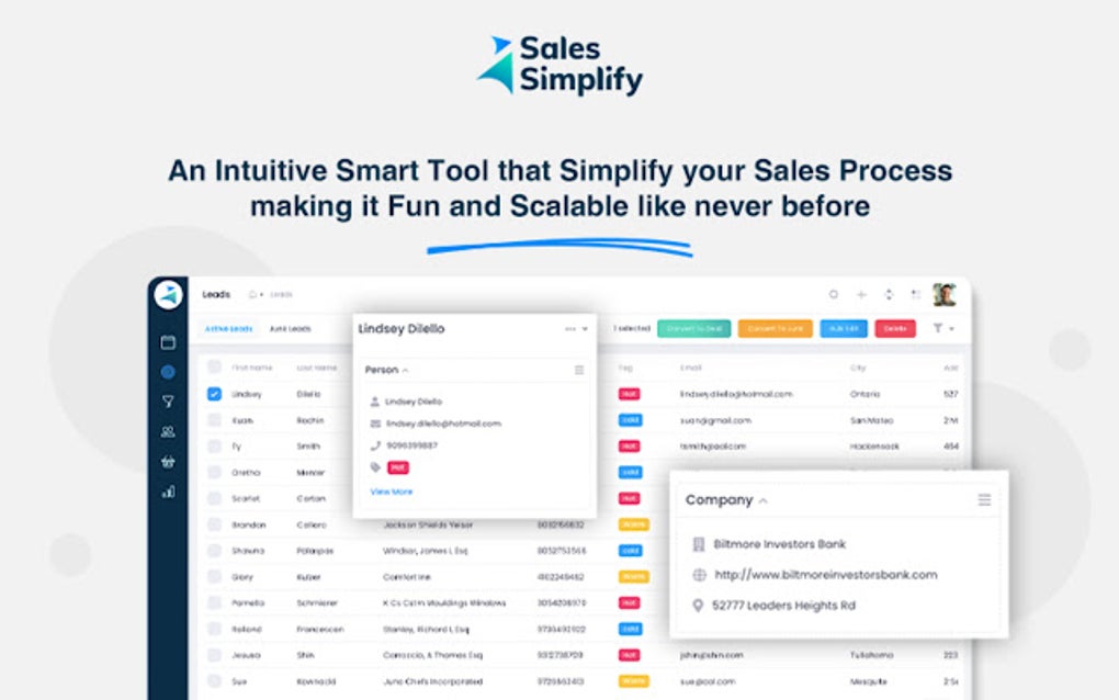 Sales Simplify para Google Chrome - Extensión Descargar Sales Simplify para Google Chrome - Extensión Descargar